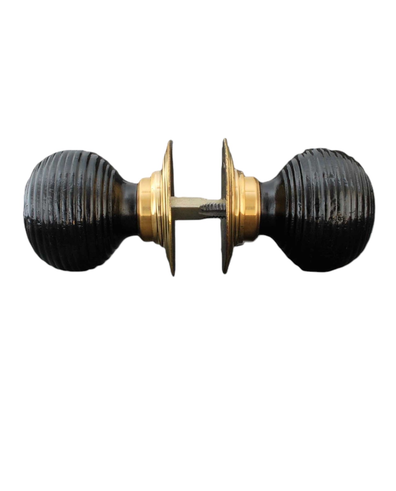 Solid Ebonised Beehive Mk1 Door Knob